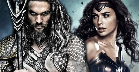 Gal Gadot And Jason Momoa Behind The Scenes At Justice League Cosmic