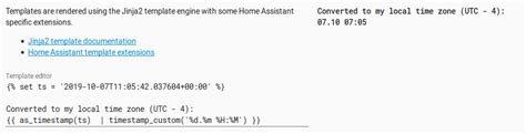 jinja template get local time from statitics attributes