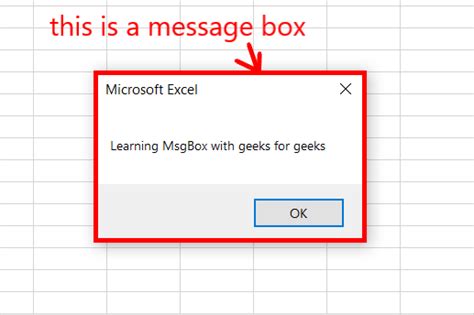 Messagebox Dans Excel Vba Stacklima