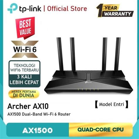 Jual Router Wifi Tpllink Archer Ax Ax Wi Fi Wifi Router Tplink Kota Depok Central