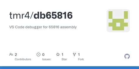 Github Tmr4db65816 Vs Code Debugger For 65816 Assembly