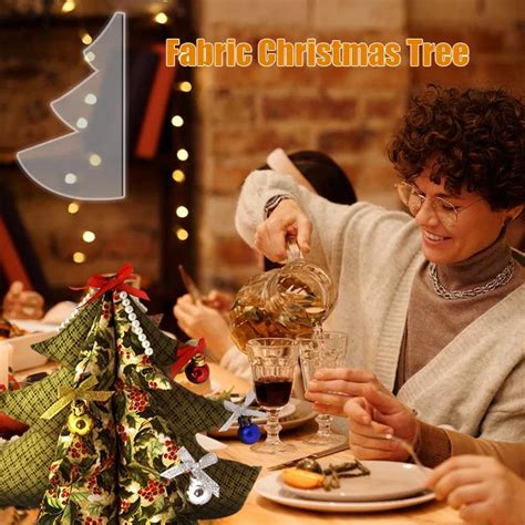Fabric Christmas Tree Sewing Template With Tutorial