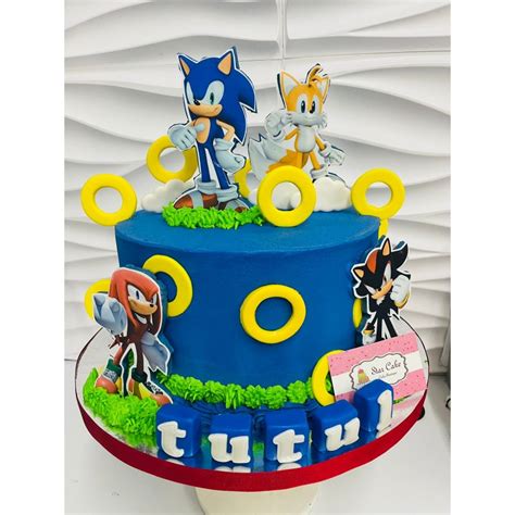 Pastel Infantil 3718 Sonic