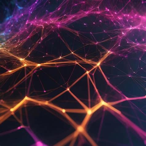 Premium Photo Abstract Digital Background Network Connection Structure Big Data Futuristic
