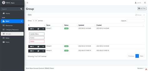 Full Source Code Role Base Access Control Rbac Basic Dengan Codeigniter