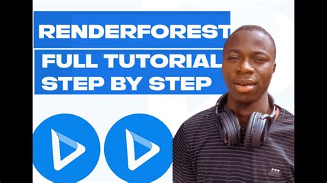 RENDERFOREST TUTORIAL HOW TO CREATE VIDEO ANIMATION ON RENDERFOREST YouTube