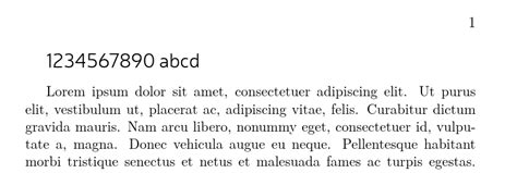 pdflatex use custom font
