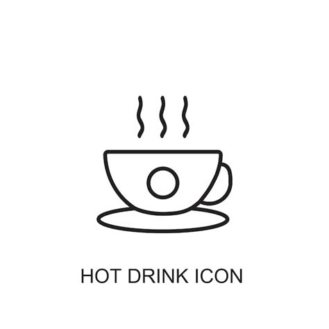 Premium Vector Hot Drink Vector Icon Icon
