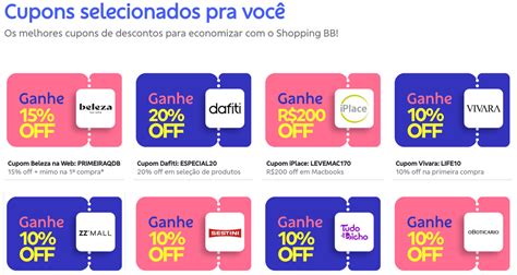 Cupons De Desconto Saiba Como Utiliz Los Blog Bb