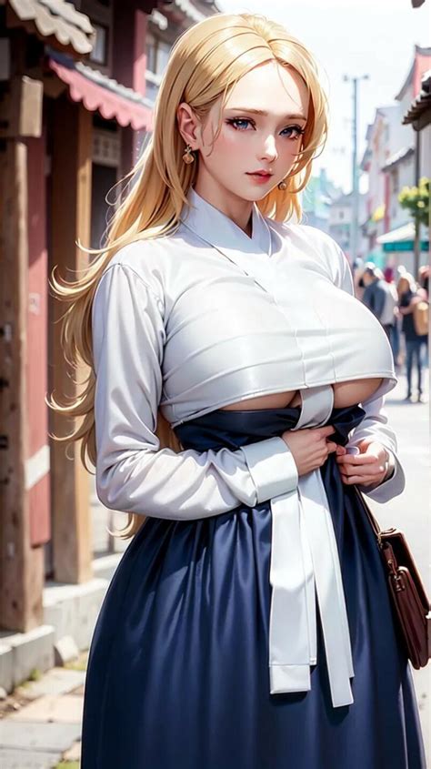 ㅎㅂ AI가 그려주는 언더붑 금발벽안 한복 촬스의 이슈와 유머