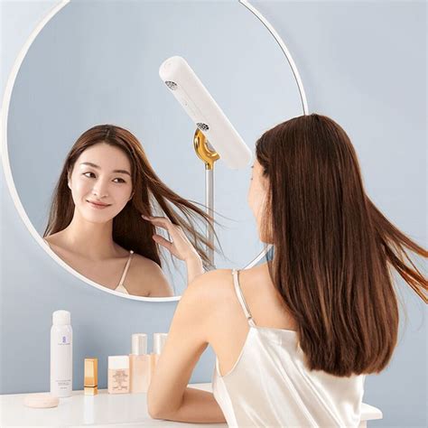 바이올렛무드 핸즈프리 스탠드 헤어 드라이기 아이들 머리말리기 다둥이 드라이기 Vhd01 감도 깊은 취향 셀렉트샵 29cm