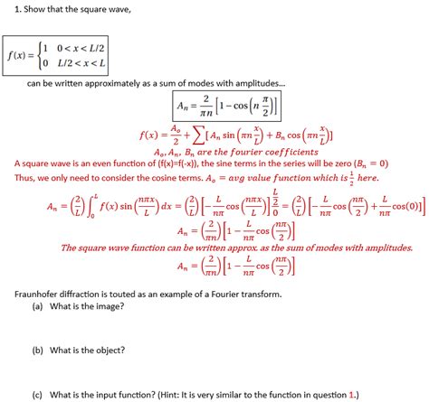 Solved Show That The Square Chegg