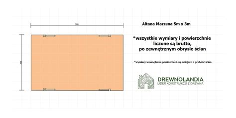 Altanka Ogrodowa Marzena 5x3m