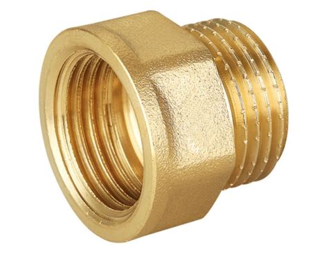 Sanitary Pipe Fitting Brass Male Female Thread Nipple Connection Brass Fittings And Press Fittings