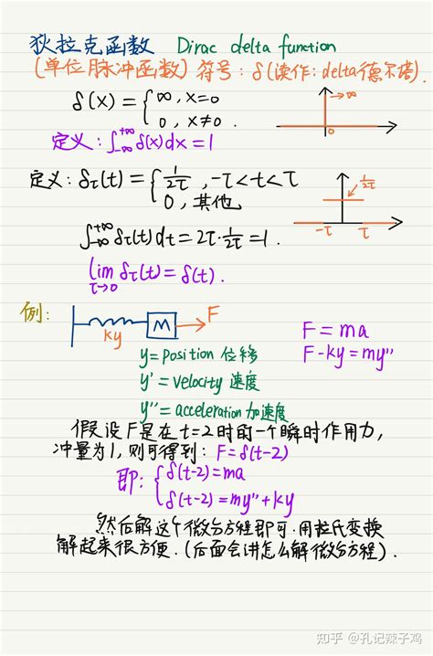 学习笔记：拉普拉斯变换 知乎