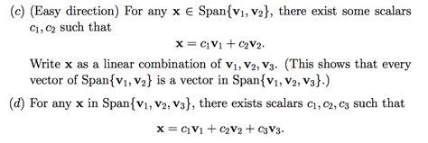 Solved Question 6 Spanning Set Consider The Vectors Vi 2 Chegg Com