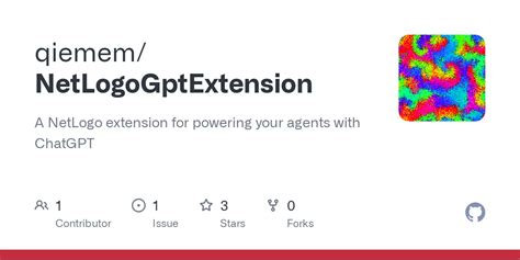 GitHub Qiemem NetLogoGptExtension A NetLogo Extension For Powering Your Agents With ChatGPT