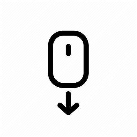 Design Mouse Mouse Down Mouse Scroll Down Page Scroll Web Icon Download On Iconfinder