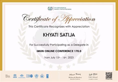 Khyati Satija On Linkedin 🌐international Model United Nations