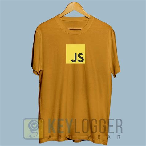 เสื้อยืด Javascript Js โปรแกรมเมอร์ It 154 A6 Shopee Thailand