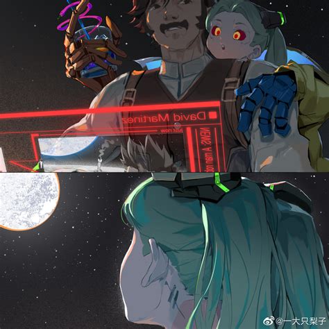 Rebecca And Falco Cyberpunk And More Drawn By Huozhazha Danbooru