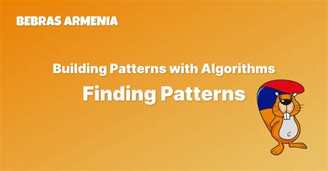 Building Patterns With Algorithms Bebras Armenia