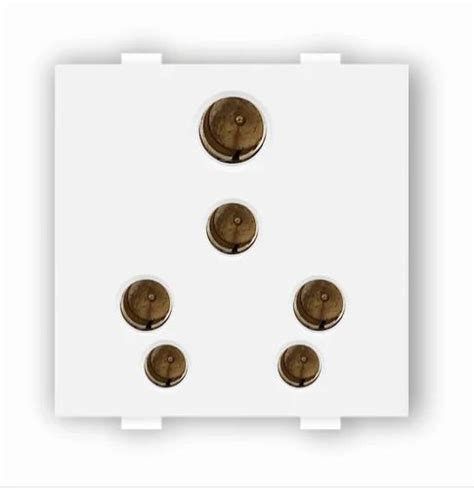 Modular 616 Ampsocket With Porcelain Base At ₹ 52piece Three Pin