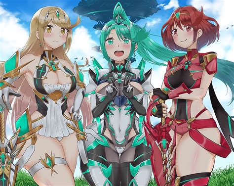 Hd Wallpaper Anime Anime Girls Xenoblade Chronicles Xenoblade
