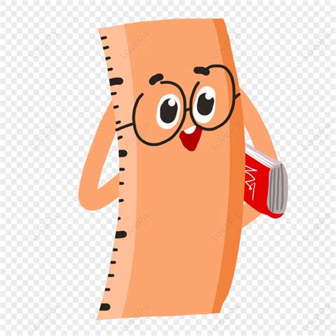 만화 일러스트 손으로 그린 학 용품 이미지 창조적 인 책 통치자프로모션넥타이 Png 일러스트 무료 다운로드 Lovepik