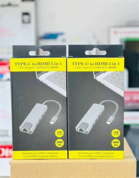 Usb C Multiport Adapter 5 In 1