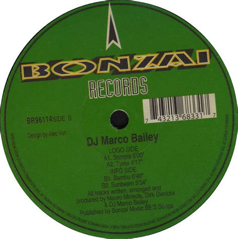 Dj Marco Bailey Scorpia Ediciones Discogs