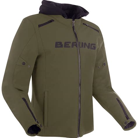 Blouson ELITE BERING Kaki MAXXESS FR Blouson Moto Textile