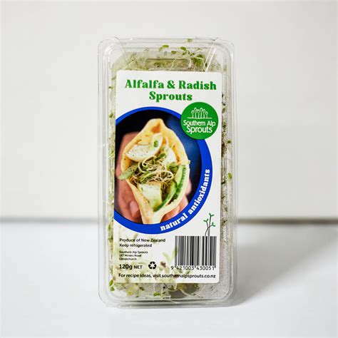 Alfalfa Radish Sprouts Southern Alp Sprouts
