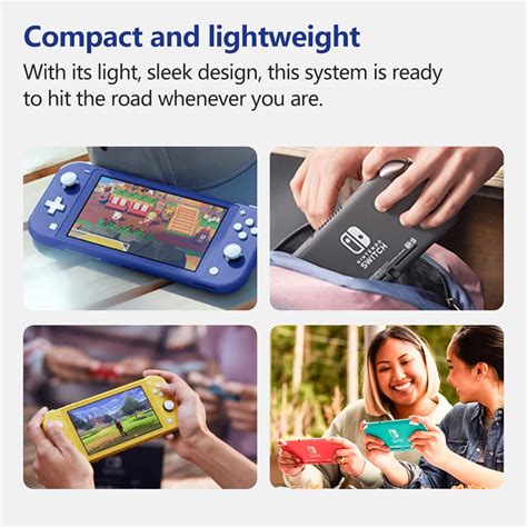 Nintendo Switch Lite Handheld Game Console 275g Lightweight And