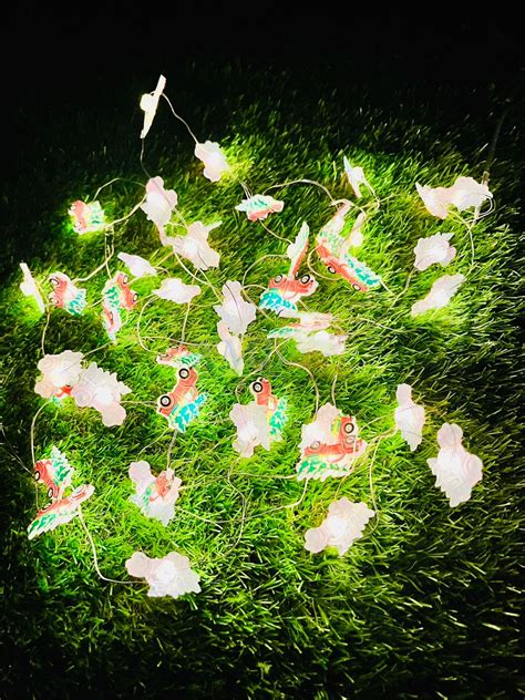 ไฟกระพริบโซล่าเซลล์ 50 Led รุ่นทรงกระบะ ยาว 5 เมตร แสง เหลืองวอมไวท์