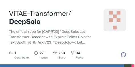 Github Vitae Transformerdeepsolo The Official Repo For Cvpr23