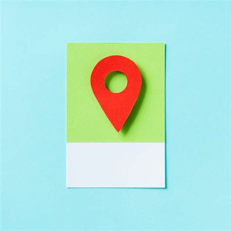 地図マーカーアイコンのイラスト 無料の写真
