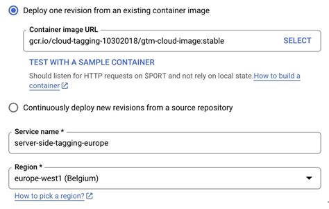 Cloud Run With Server Side Tagging In Google Tag Manager Simo Ahava S