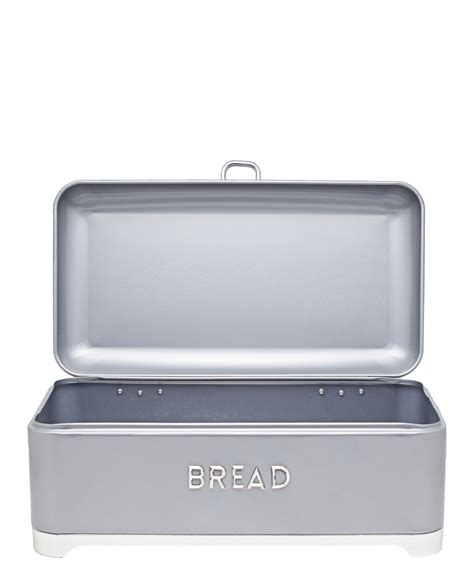 Retro Bread Tin Silver Theculinarium