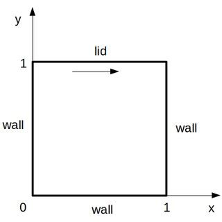 Lid Driven Cavity Flow The Problem Description Download Scientific Diagram