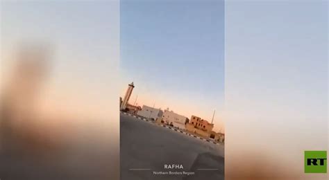 لحظة مرور حطام الصاروخ الصيني فوق مدينة سعودية Rt Arabic