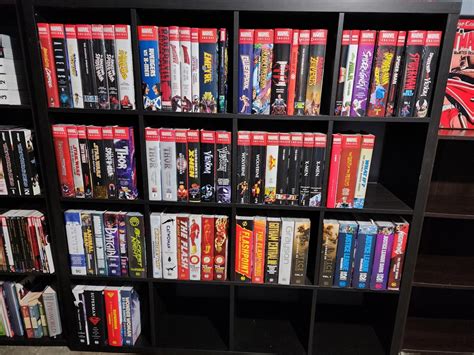 New Kallax Shelf Put Up Last Night And Filed Everything In Alphabetical