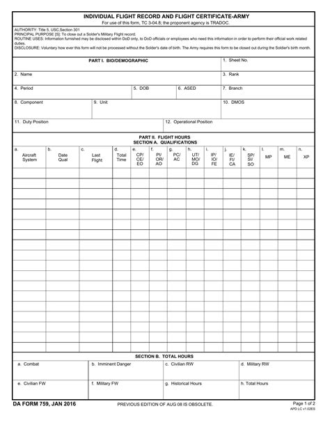 Da Form 7800 Printable Form 2025