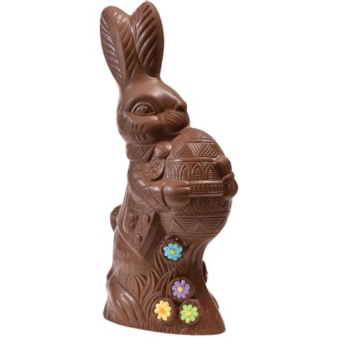 16 Milk Chocolate Easter Bunny 47 Large Bunny Holding Egg