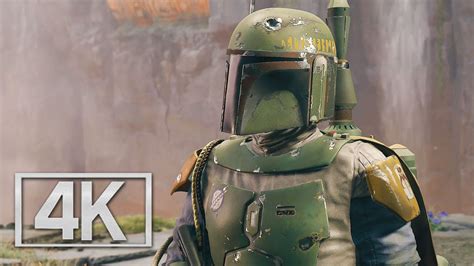 All Boba Fett Scenes Star Wars Jedi Survivor Youtube