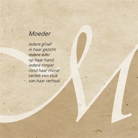 Condoleance Moeder Perkament Kaartje2go