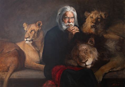 Sasha Latypova Work Zoom Limited Edition Print Daniel In The Lions Den