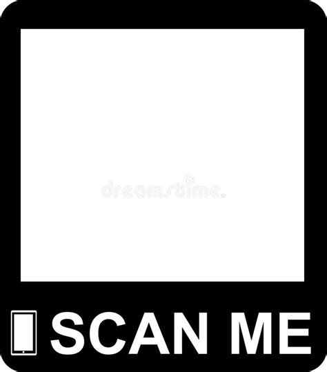 Scan Me Frame Stock Illustrations 224 Scan Me Frame Stock
