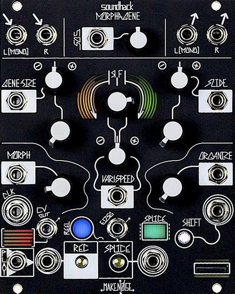 Make Noise Morphagene Eurorack Module On Modulargrid