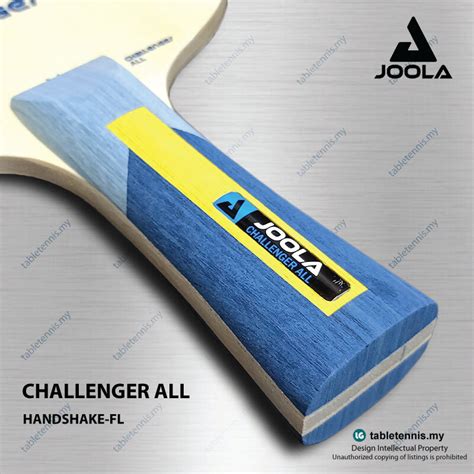 Joola Blade Challenger All Fl All Wood Table Tennis Blade Paddle Bat Racket Ping Pong Handshake
